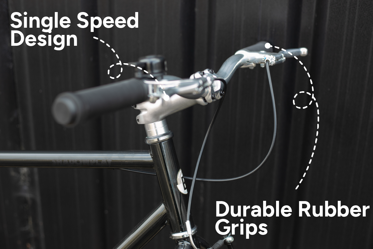 Shadowplay Bike | Single Speed Bicycle Without Gears – Bobbin