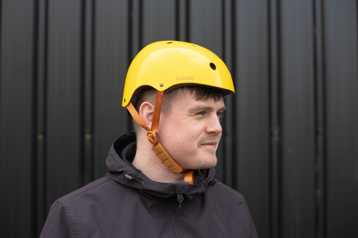 Starling Bike Helmet | Yellow | Bobbin | Unisex | Shop Now