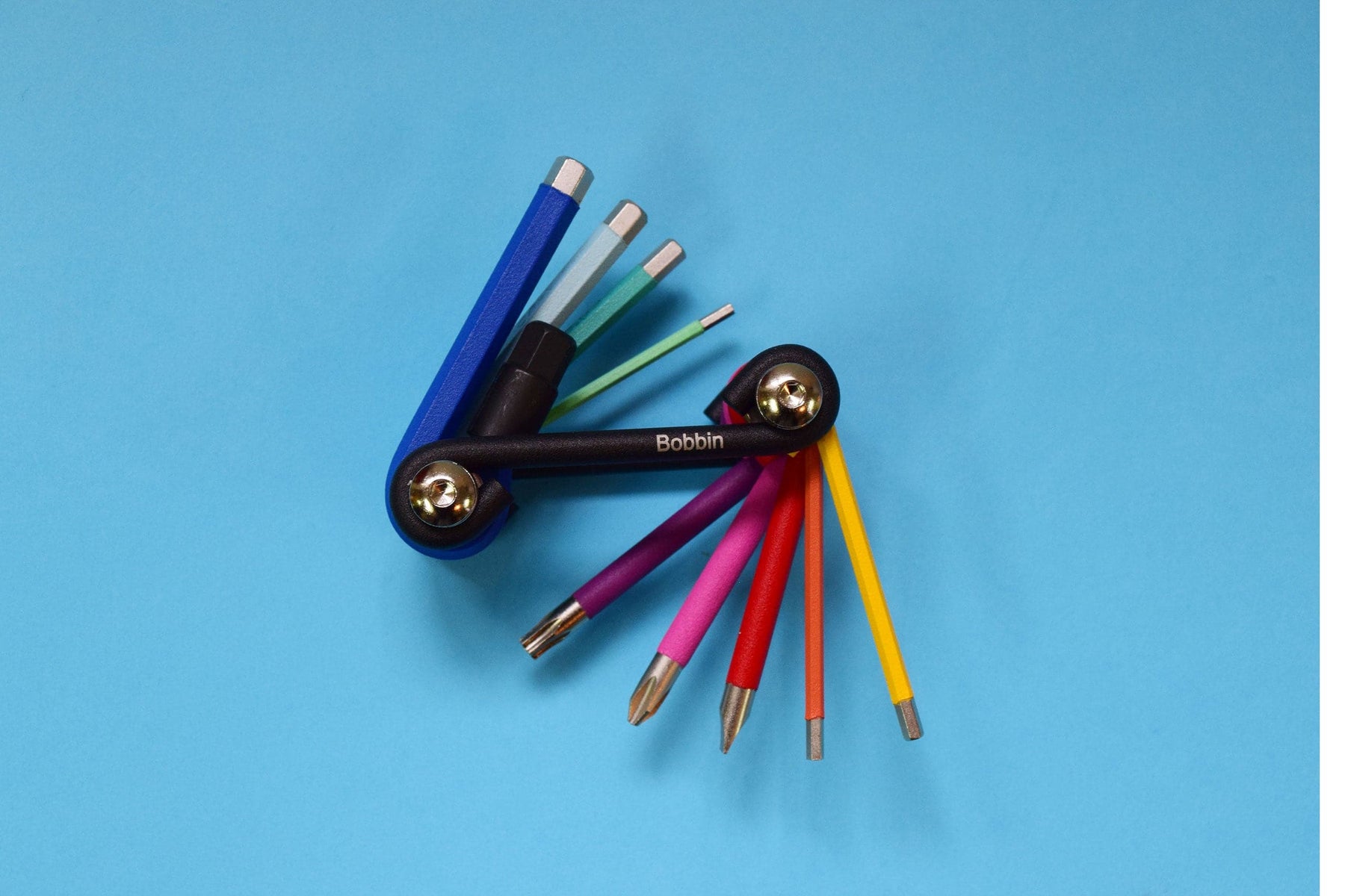 Bike Multi Tool | Rainbow Colour | Bobbin Bicycles